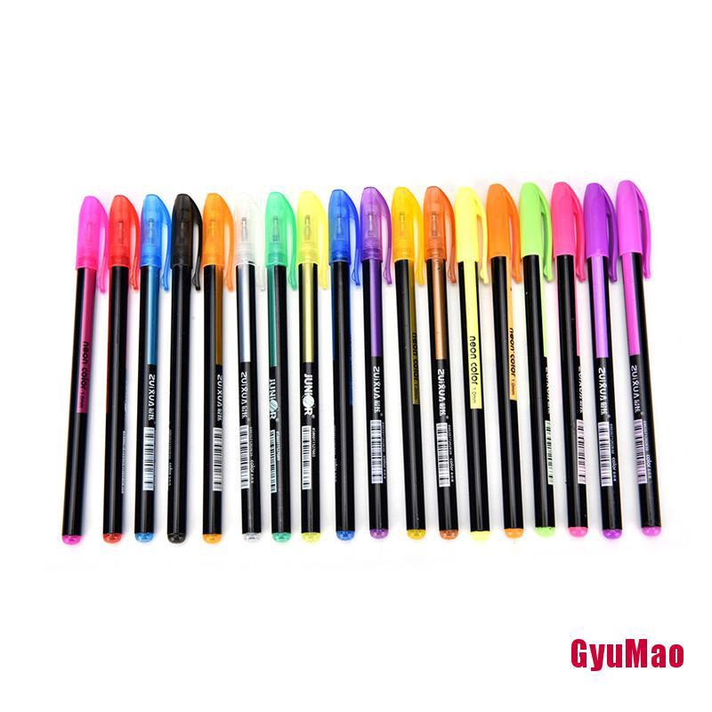 [GUMO] 48 Color Gel Pens Refill Glitter Sketch Drawing Color Pen Refill ...