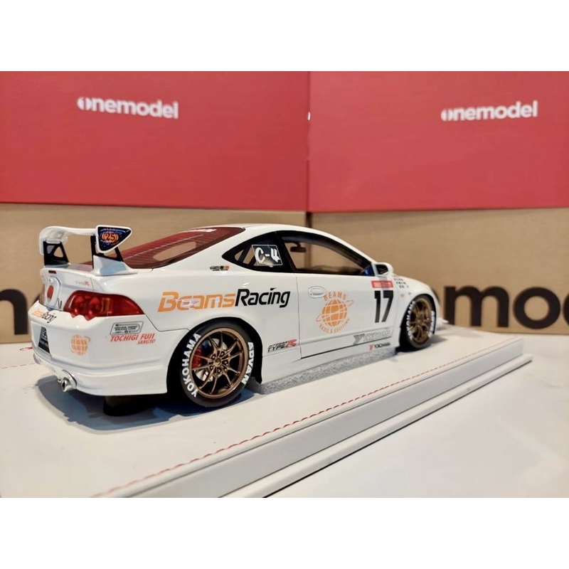 โมเดล One Model 21D01-01 118 DC5 Type R Beams Integra Racing 17 ...