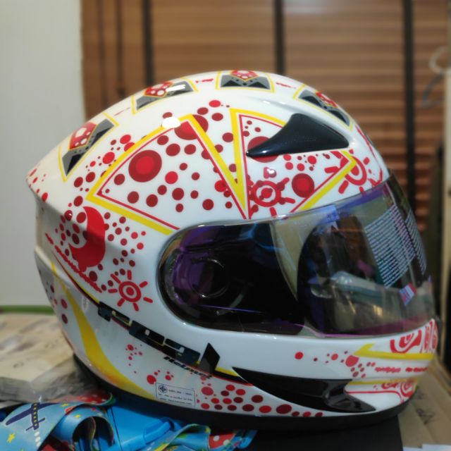 หมวกกันน๊อค Real Helmet hornet GP race size XL ของใหม่ ...