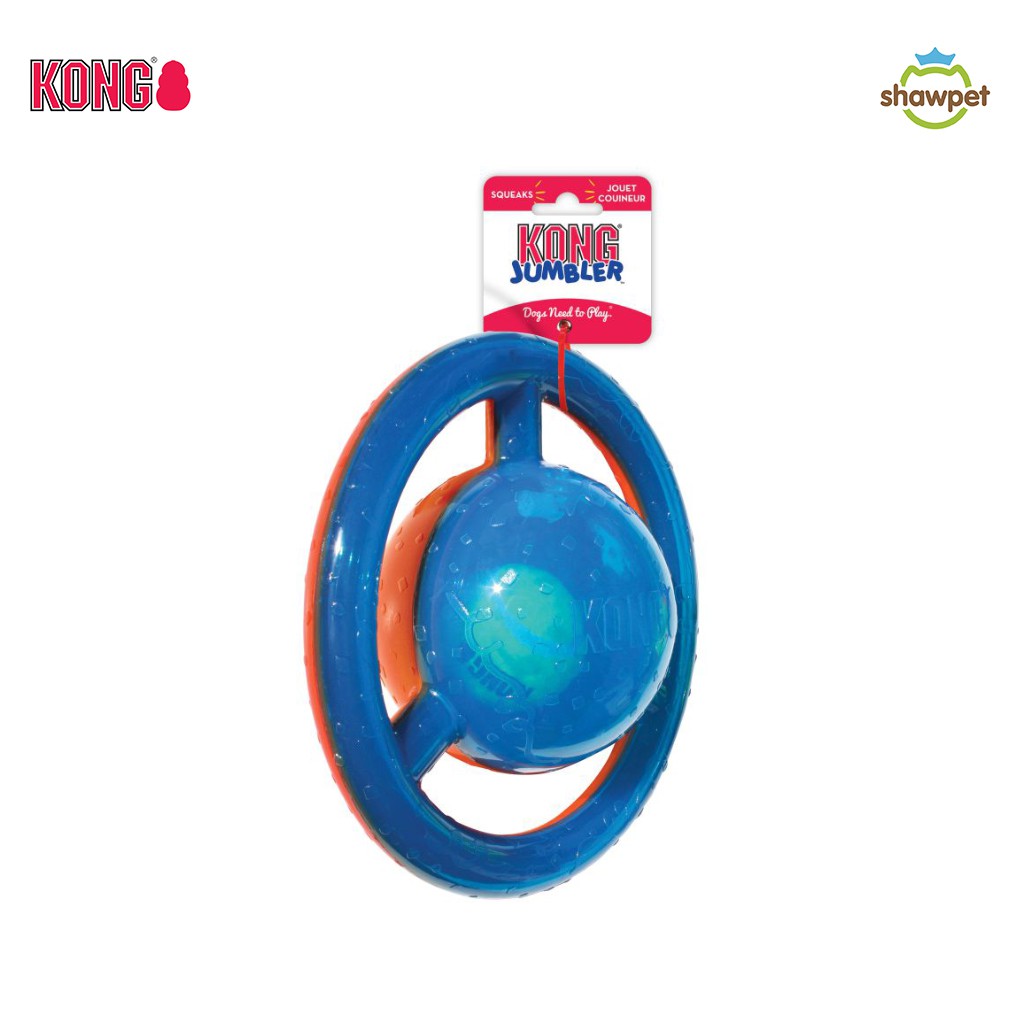 KONG ของเล่นสุนัข Jumbler™ Disc ของเล่นฝึกทักษะ TMD - shawpet - ThaiPick