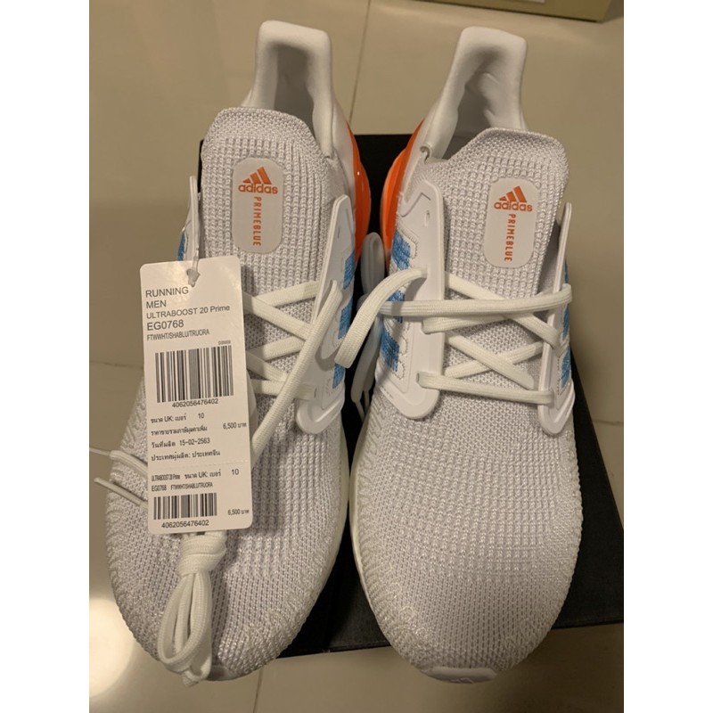ของแท้ ป้ายไทย มือ 1 Adidas Ultraboost 20 Primeblue EG0768 - ekpusit ...