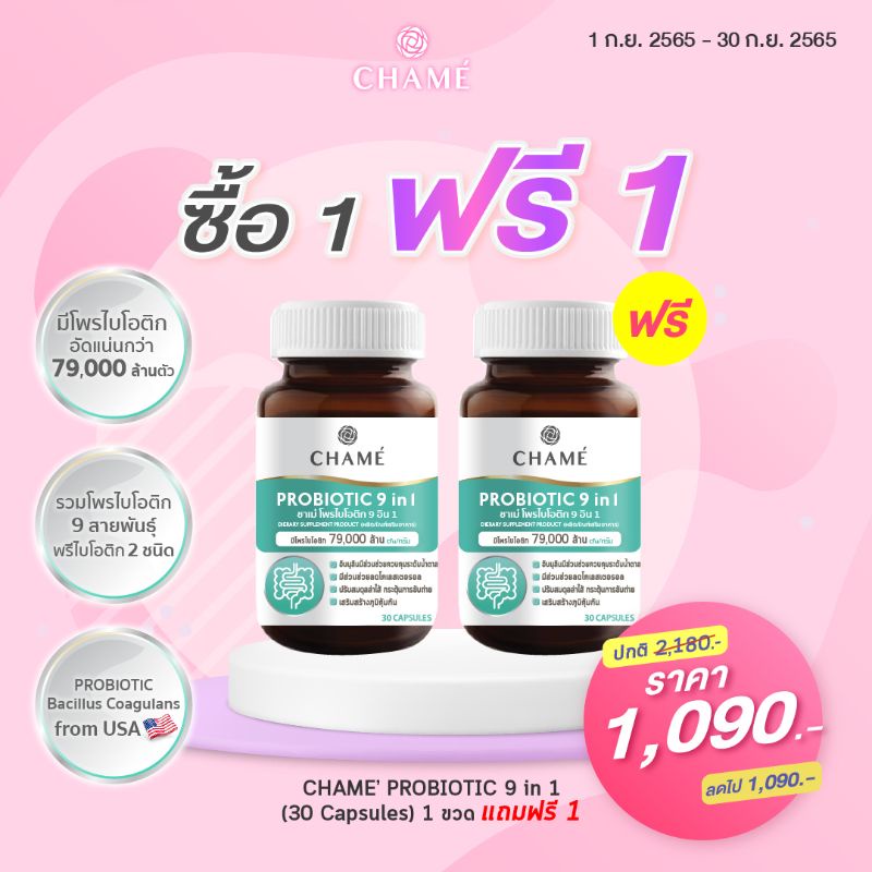 CHAME PROBIOTIC 9 in 1 - chame_infinity - ThaiPick