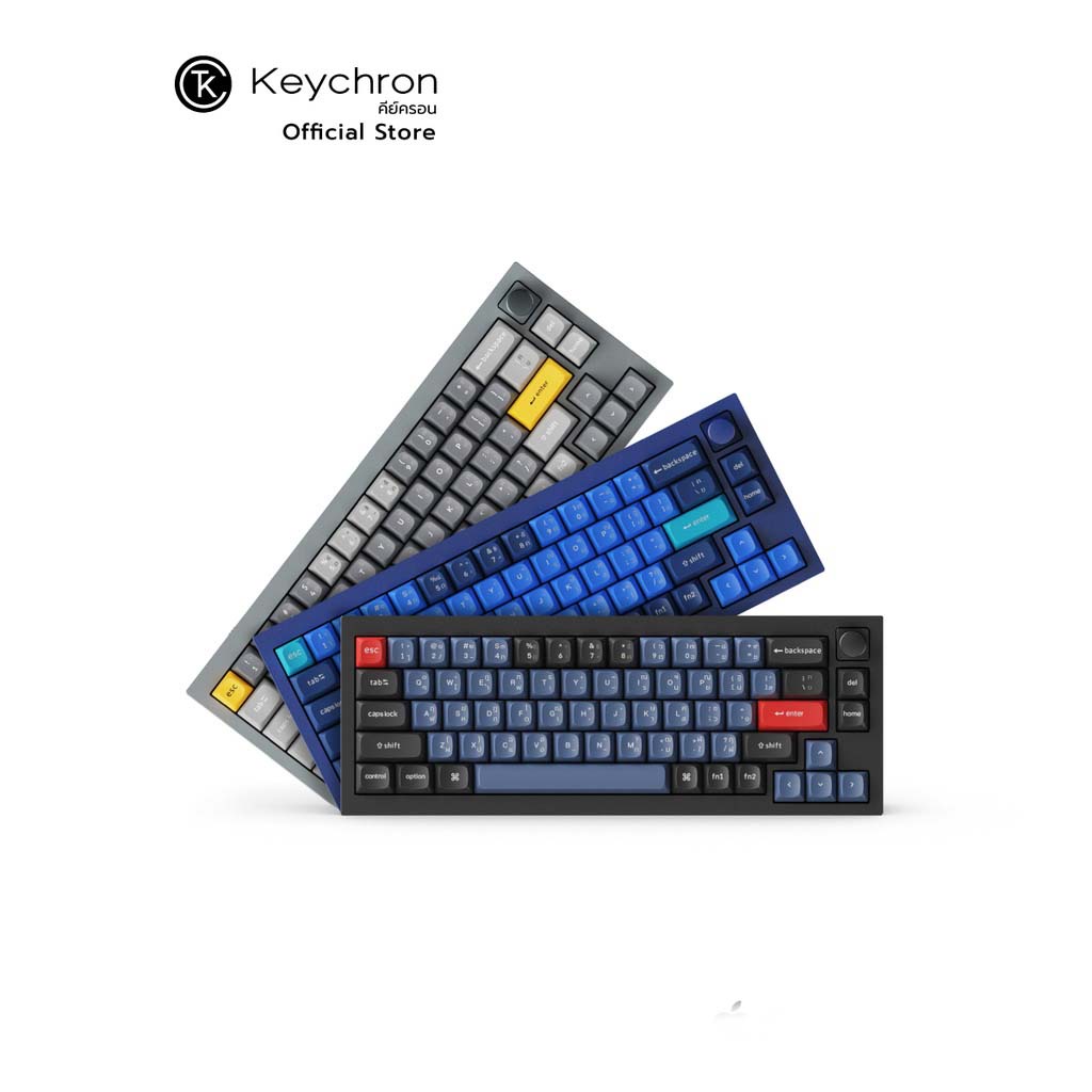 Keychron Q2 Custom Keyboard QMK VIA Thai (คัสต้อม คีย์บอร์ดภาษาไทยขนาด ...