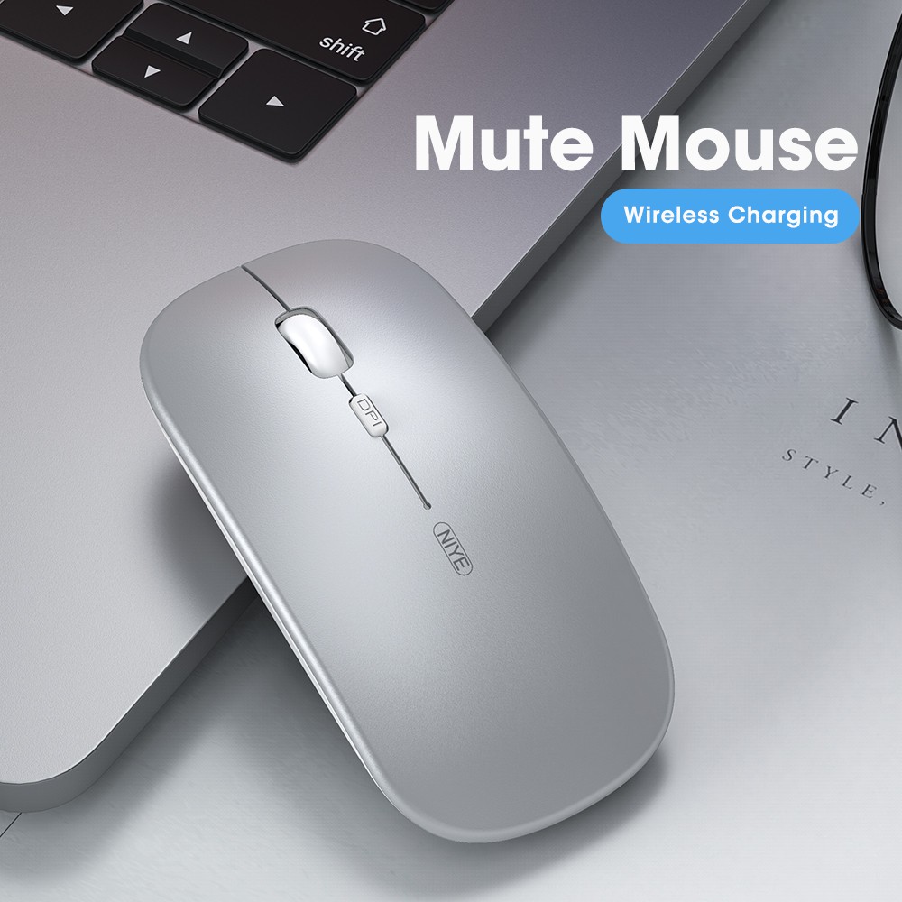 เมาส์ Niye Wireless Mouse Comuter Bluetooth Mouse Silent C Mause ...