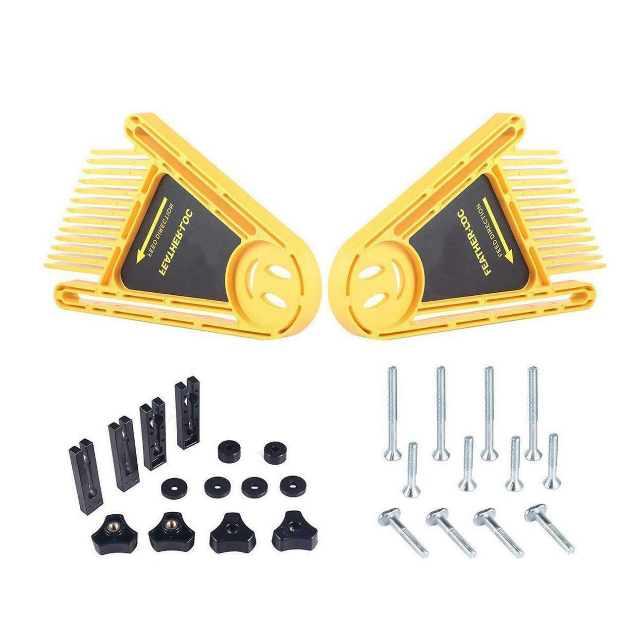 2PCS Featherboard Double Feather Board Router Woodworking Table Saw ...