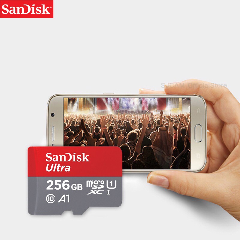 SanDisk Ultra Micro SD Card 256GB Class10 A1Speed 150mbs (SDSQUAC-256G ...