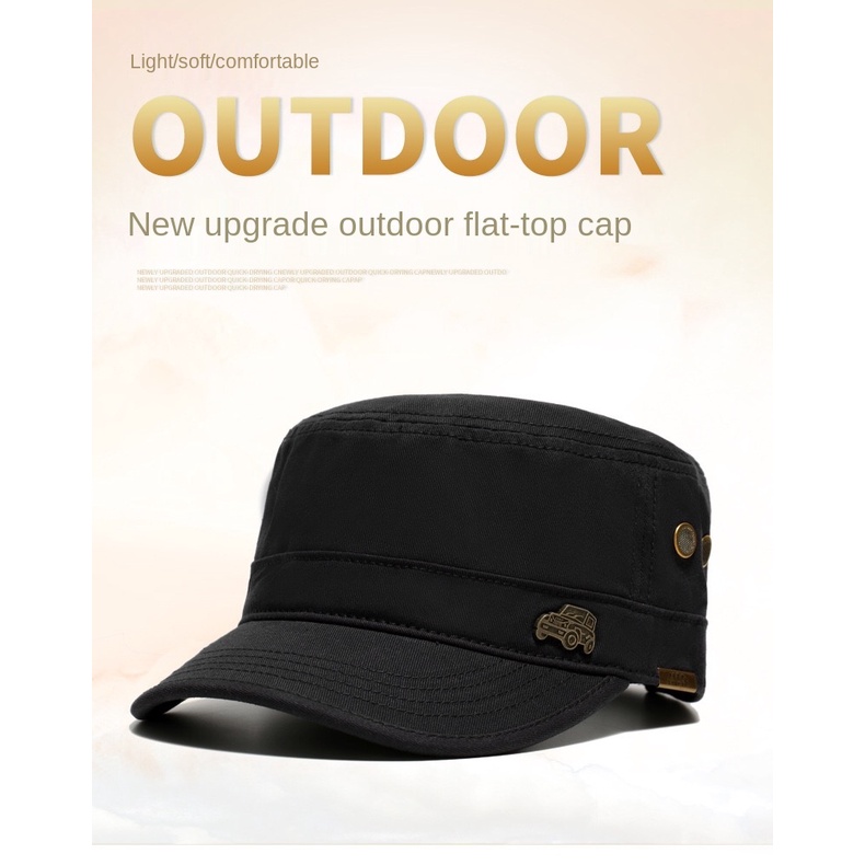jeep- 2021 Branded Military Cap Summer Autumn Casual Cadet Hat Washed ...