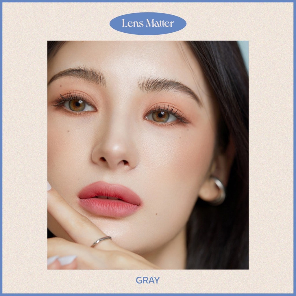 (ลด 10 โค้ด B2LOCT) Olens Scandi สี Gray Light Gray (รายเดือน) Lens ...