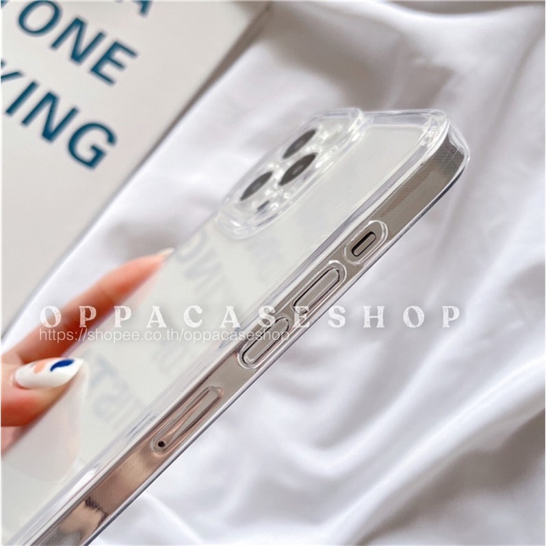 Silicone TPU Space clear case เคสใสคลุมเลนส์ เคสใสงานดี เคสใส เคสสำหรับ ...