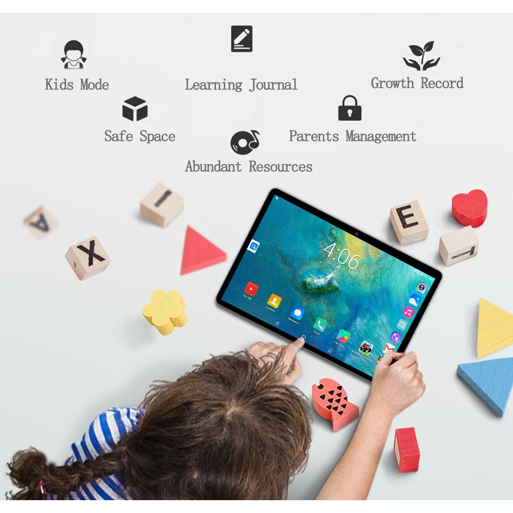 10.1 นิ้ว Android 8.0 Octa Core 6gb Ram + 128gb Rom แท็บเล็ตพีซี Wifi ...