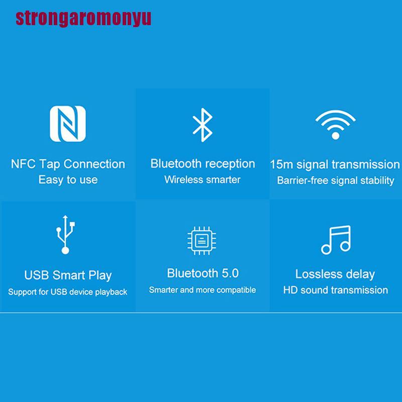 ( N979 ) อะแดปเตอร์เสียงสเตอริโอไร้สายบลูทูธ 5 . 0 แจ็ค Aux 3 . 5 มม ...