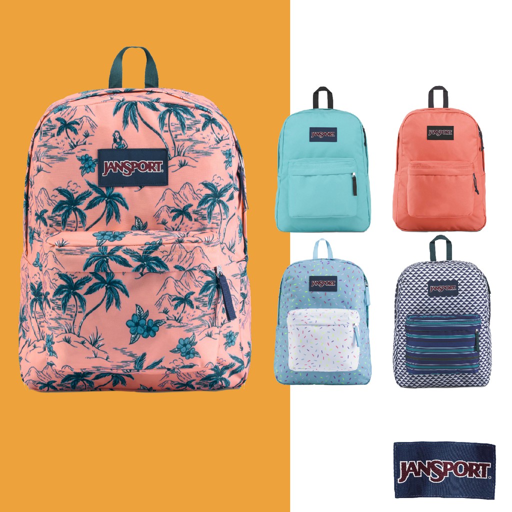 JanSport รุ่น SUPERBREAK - 50 สี MULTIPLE COLORS กระเป๋า เป้ สะพาย ...