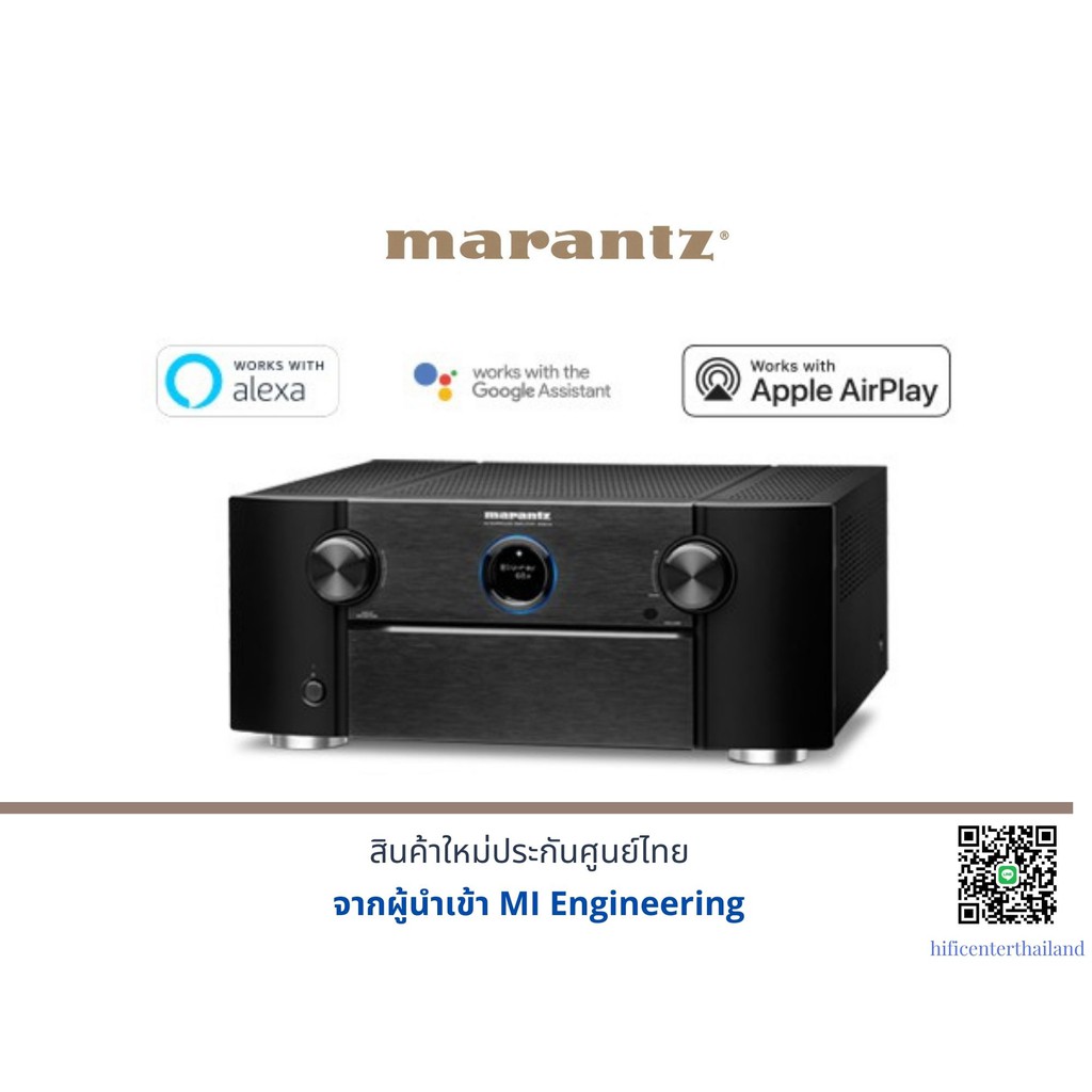 Marantz MCR612 MonitorAudio Monitor100 Walnut - hdhifi - ThaiPick