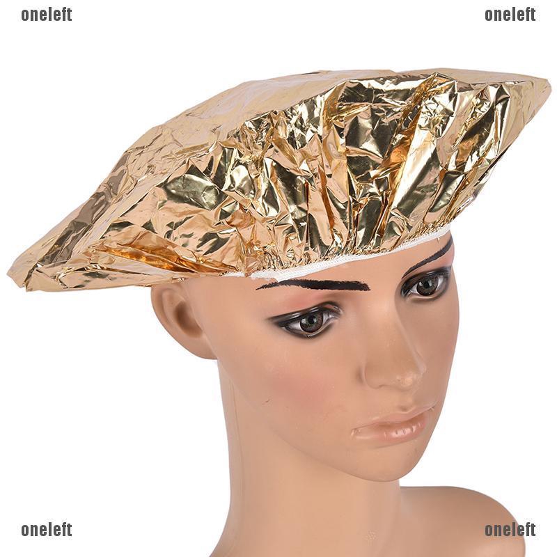 jak Hat Mask Cap Shower Caps One-off Bathing Elastic Aluminum Foil Hair ...