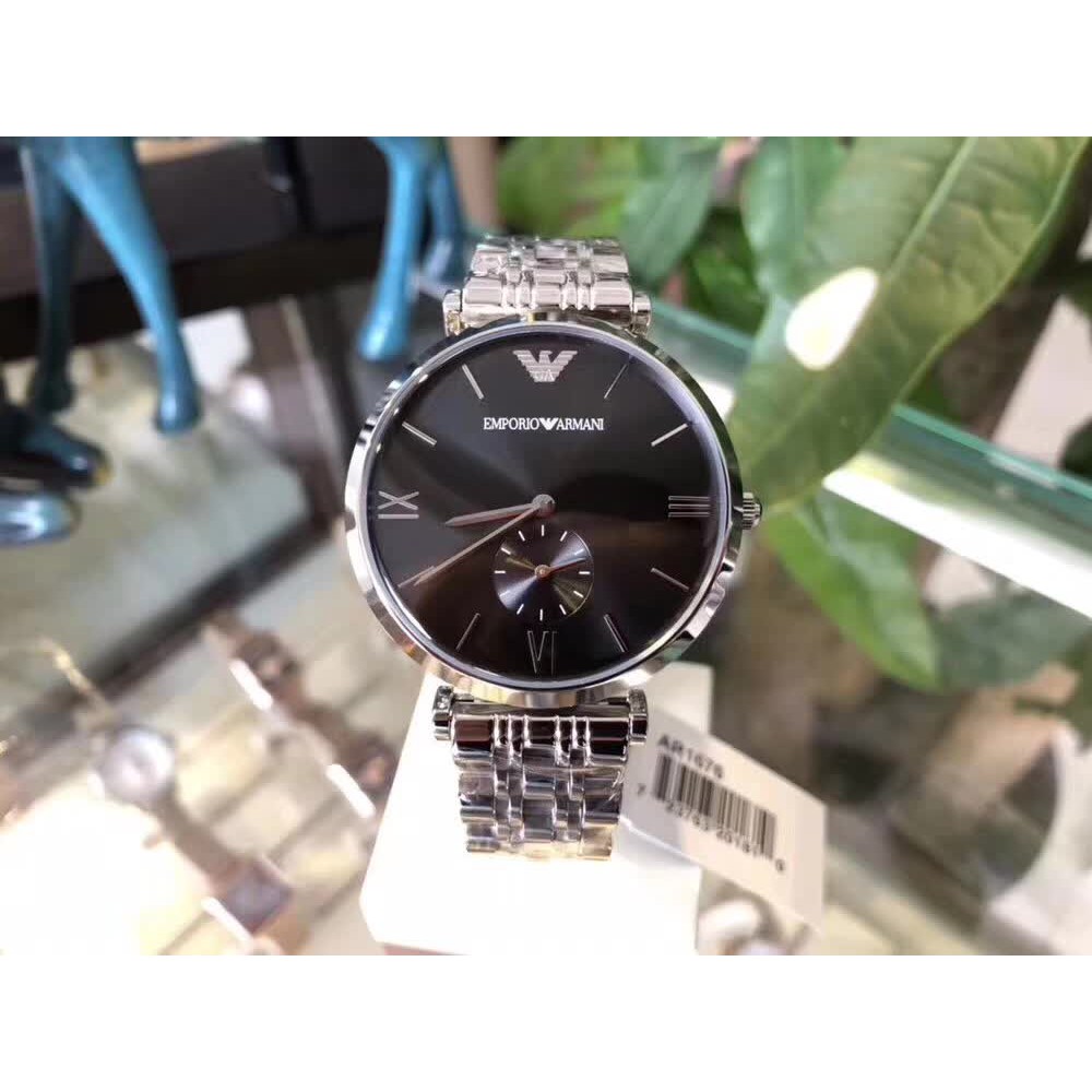 Emporio Armani นาฬิกาข้อมือผู้หญิงคลาสสิกสีดำ - muslim.th - ThaiPick