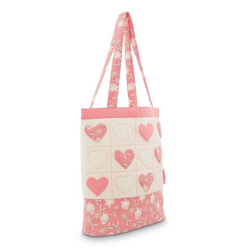 NaRaYa กระเป๋าสะพายไหล่ Bunny Printed Square Hearts - bowibkk - ThaiPick