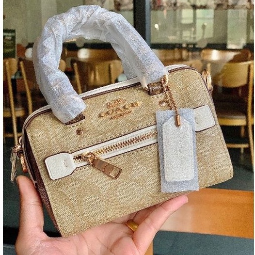 c9947 Mini Rowan Crossbody In Signature Canvas - yingshopusa - ThaiPick