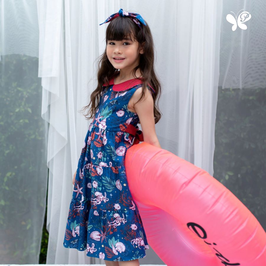 Papillon Girl Summer Dress เดรส แฟชั่นเด็กผู้หญิง - papillonfamily ...