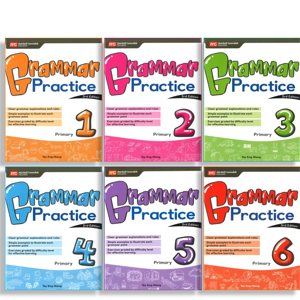 Grammar Practice Primary1-6 (3E) Used by School - bcn_boonchana - ThaiPick