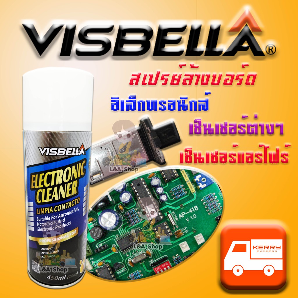 Visbella 450ML น้ำยาล้างสนิม ขัดสนิมได้ชนิดทุกจุด สเปรย์กำจัดสนิ ขจัด ...