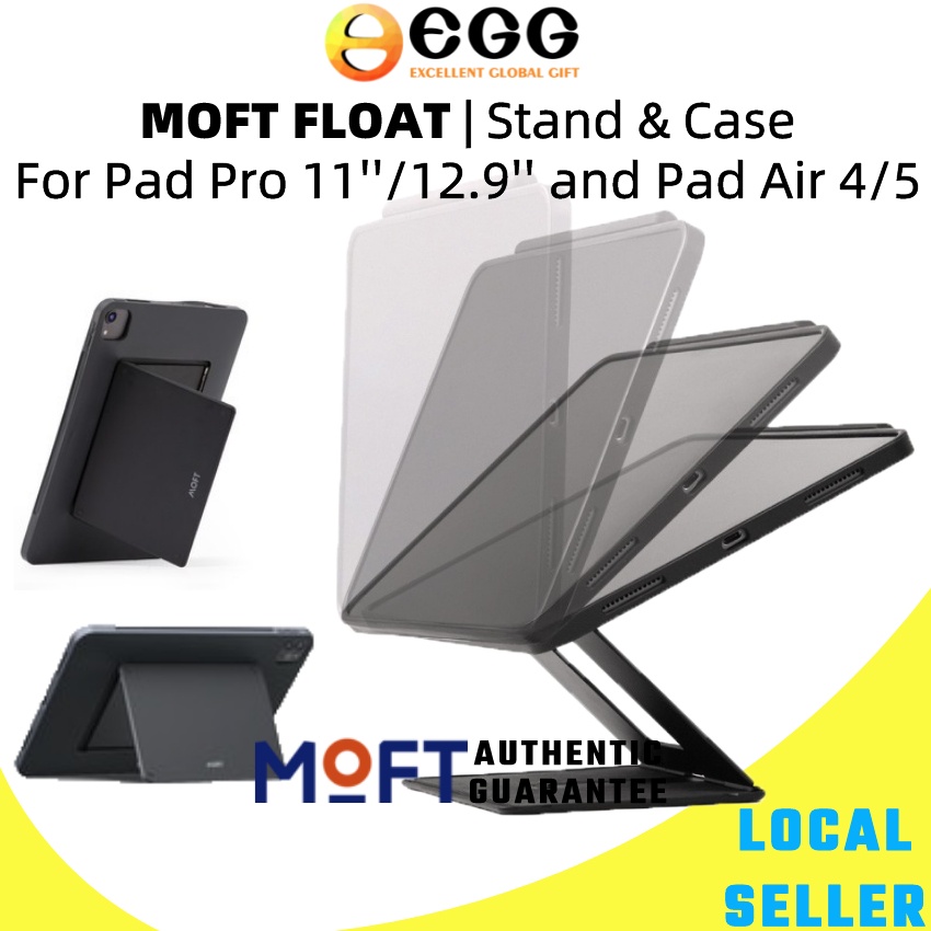 MOFT Float 2 in 1 Invisible Stand&Case For Pad Air 4,Air 5 2022 10.9",Pad Pro 11" & Pad Pro 12.9 ...