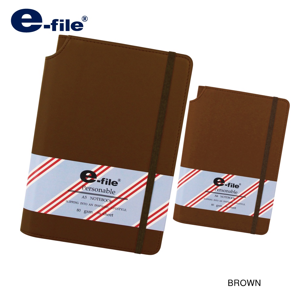 e-file (อี-ไฟล์) Personable Notebook สมุดโน๊ต สมุดจด มีลายเส้น รหัส ...