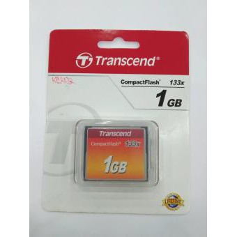 TRANSCEND CF CARD 133x CompactFlash (Standard) 1GB | Shopee Thailand