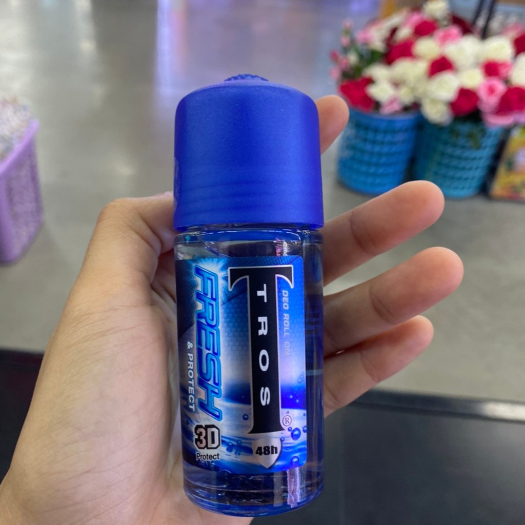 TROS Deo Roll On (45 ml) ทรอส ดีโอ โรลออน สูตรเย็นสดชื่น มี 2 สูตร - cosbeautystore - ThaiPick