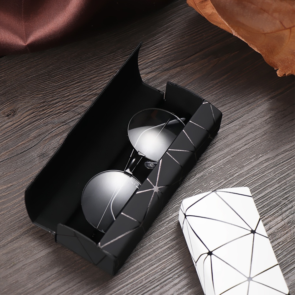 แว่นตาUnisex Fashion Men Women Glasses Case rotective Box Sunglasses ...