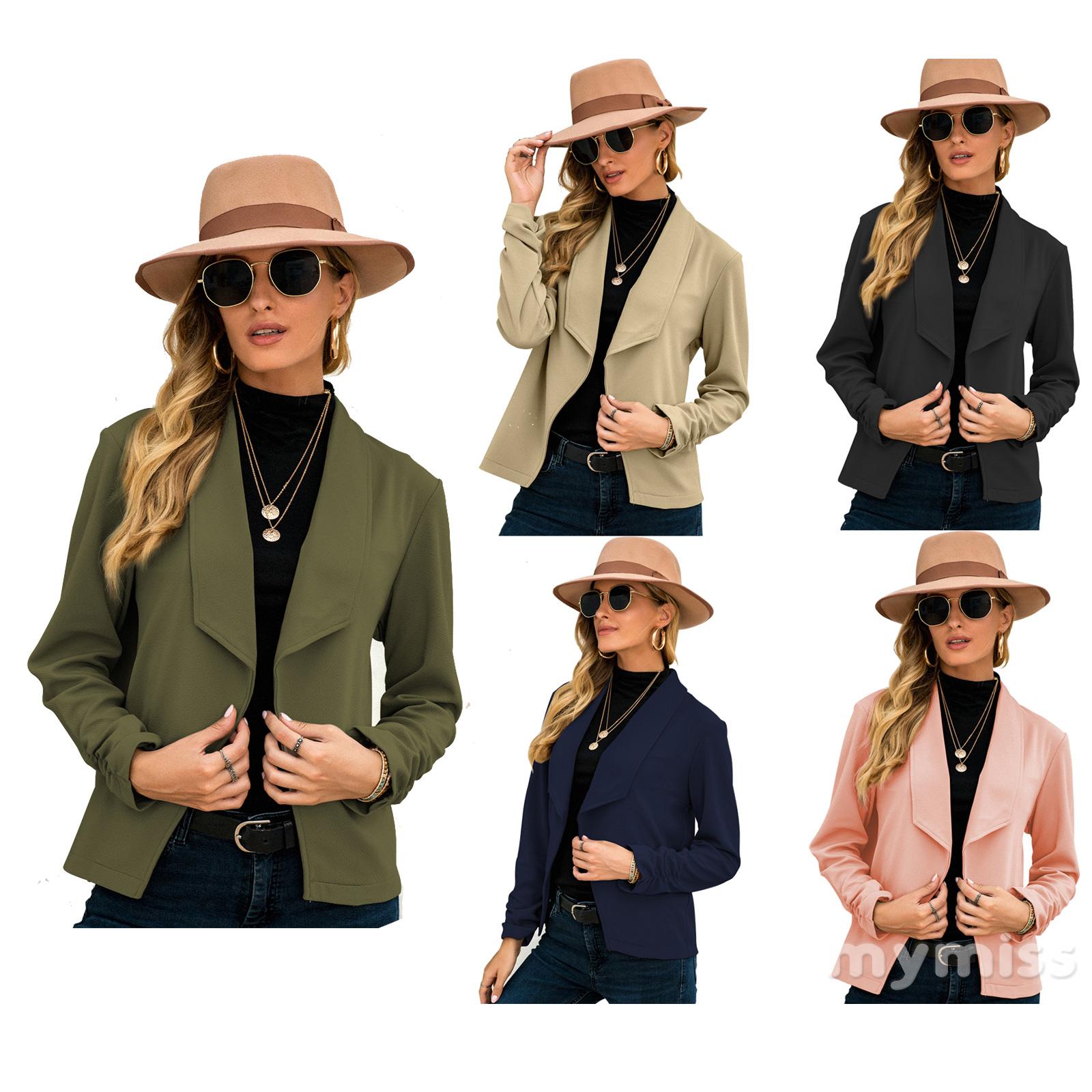 U-sweety Fashion Solid Color Square Neck Long Sleeves Front Pleated ...