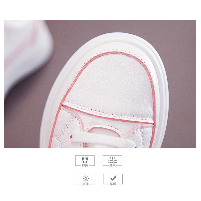 รองเท้าผ้าใบเด็กสีขาว - jsh_jh_kj.th - ThaiPick