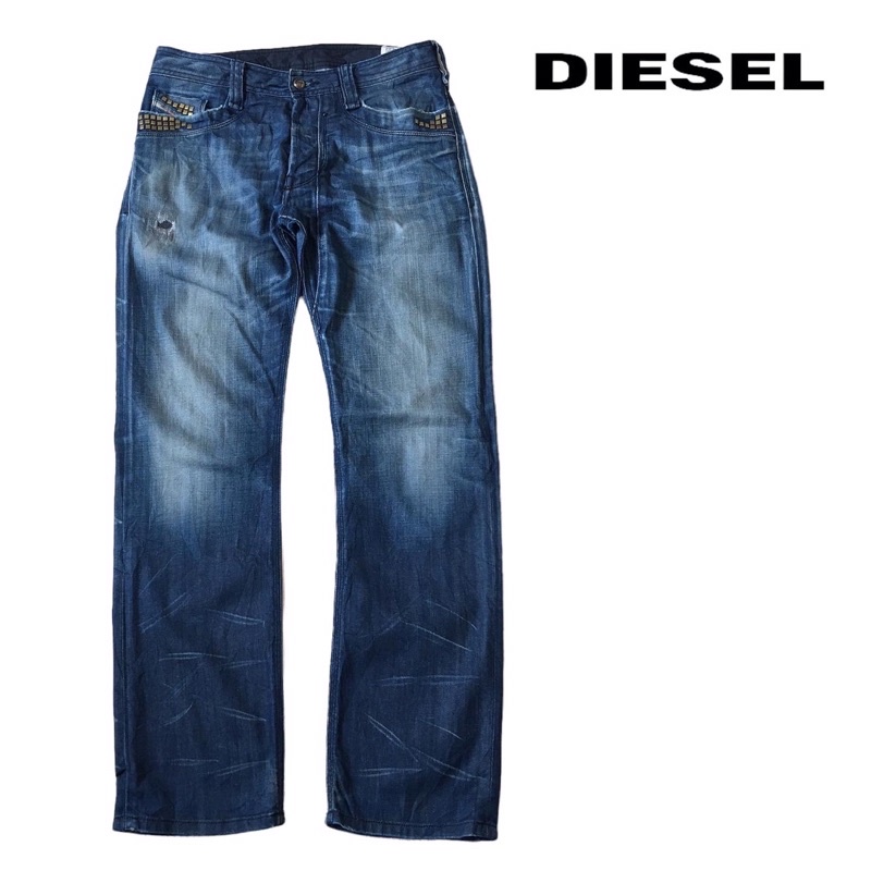 Diesel Wish สีน้ำตาลเข้มแถบครีม - onpailin1880 - ThaiPick