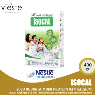 Isocal 400 Gr - Vanilla Flavor - Protein And Calcium Source Milk Powder ...