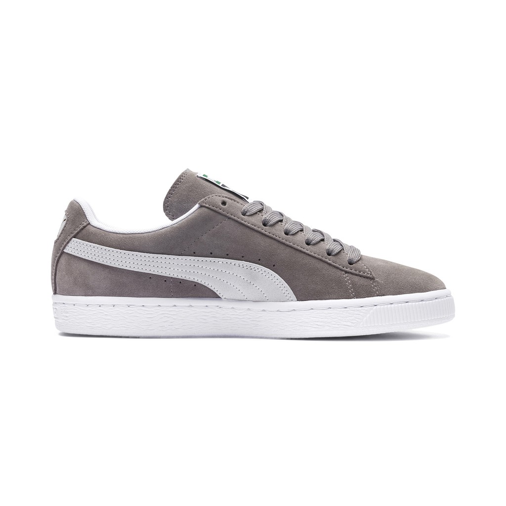 PUMA Suede Classic+ Grey ตัวเด็ด Signature ของพูม่า สีเทา รองเท้าได้ ...