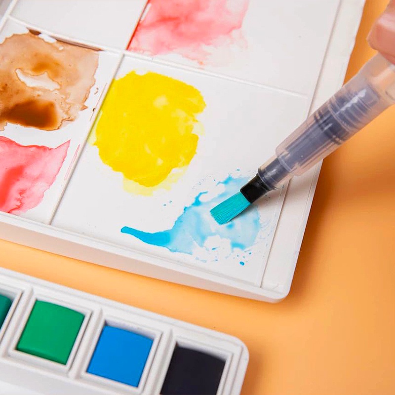 Marie s 18243648 colors solid watercolor painting bright color solid ...