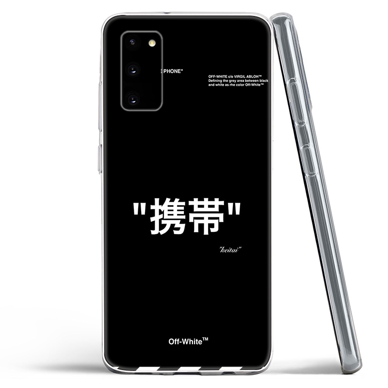 เคสโทรศัพท์ซิลิโคนแบบใสสีขาวสําหรับ Samsung Galaxy S20 Ultra Plus S10 Lite S10E A91 A81 A71 A51 ...