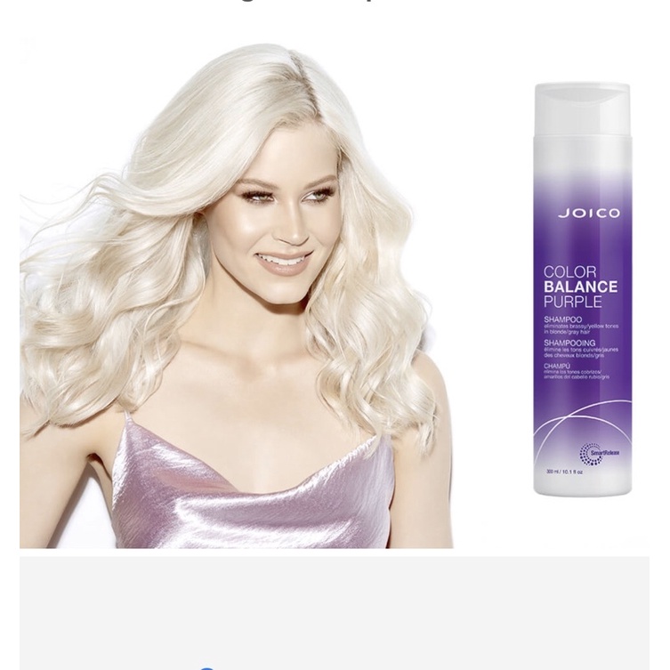 แท้แพคเกจใหม่Joico Color Balance Purple Shampoo 300ml. จอยโก้ Joico ...