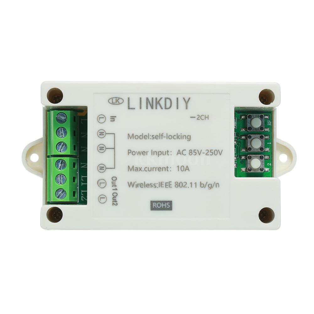 eWeLink Smart Wifi Switch Universal Module 2CH AC85-250V Wireless ...