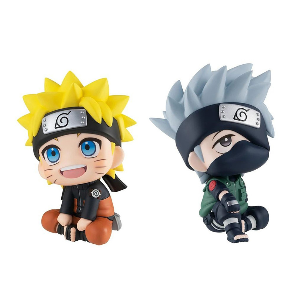 ฟิกเกอร์ Kawaii Naruto Look Up Anime Hatake Kakashi Uzumaki ของเล่น ...