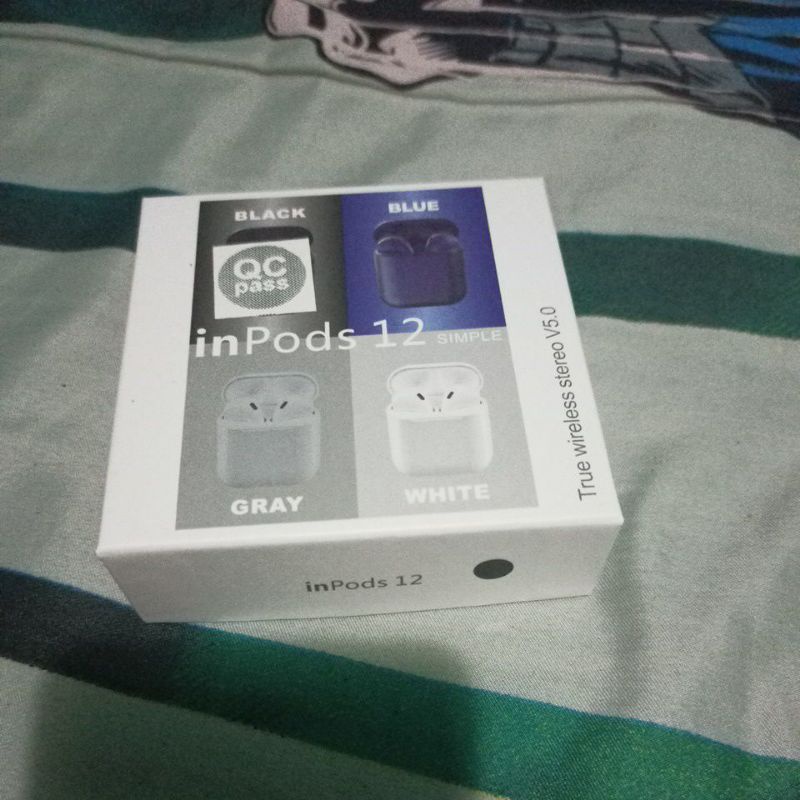 หูฟังบลูทูธ inpods 12 Bluetooth 5.0 - hduhhg - ThaiPick