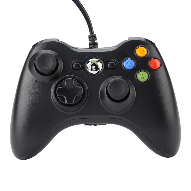 ตัวควบคุม Gamepad：USB Wired Shock Game Controller Gamead Joystick 360 ...