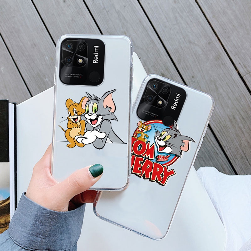 Tom and Jerry Phone Case for Xiaomi Redmi 10C 10A 9C NFC Clear ...