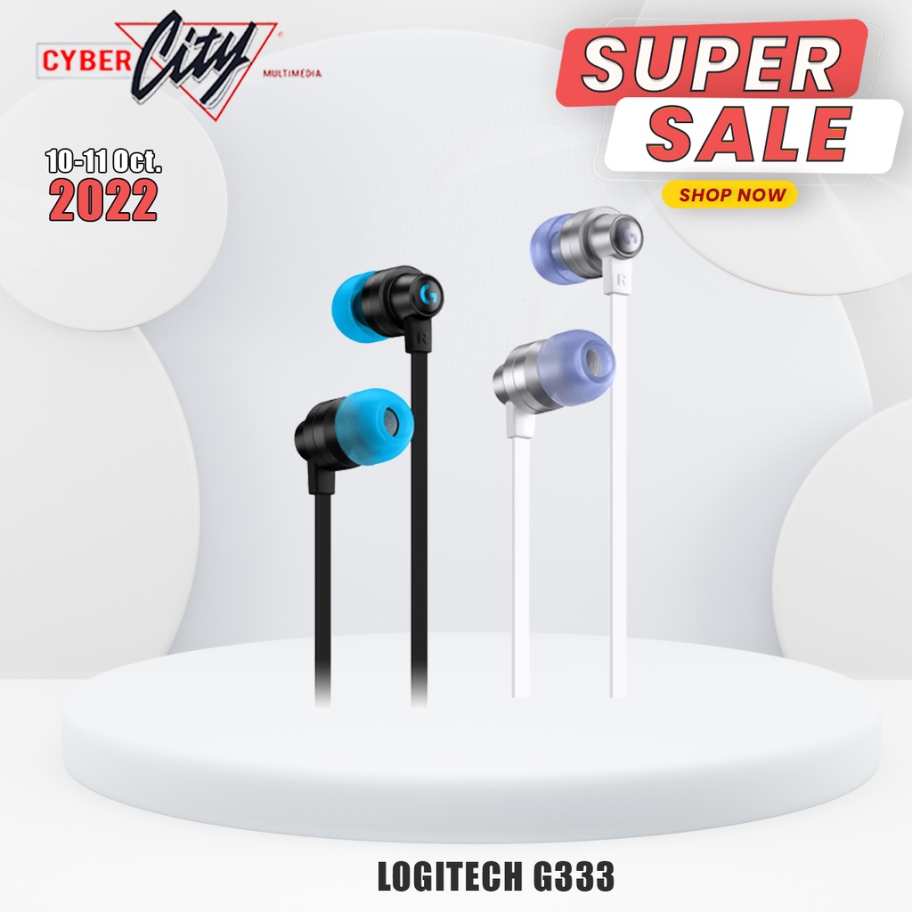 Logitech G333 GAMING EARPHONES BUFFY PURPLE - kriwit007 - ThaiPick