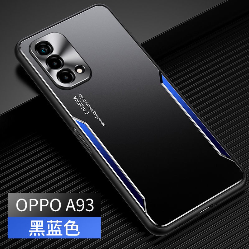 OPPOA93 เคสโทรศัพท์มือถืออลูมิเนียมอัลลอยด์ PEHM00 รวมทุกอย่างป้องกันการตกผู้ชาย และซิลิโคน ...