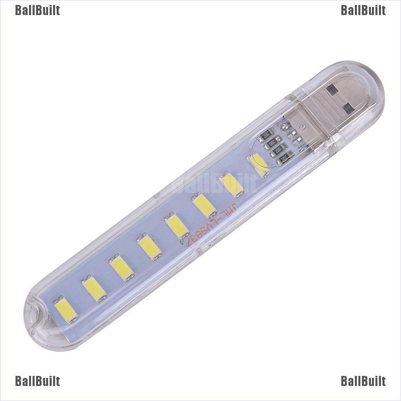 ( BRS ) โคมไฟ LED แบบพกพา 5 V 8 LED USB - babuilt.th - ThaiPick