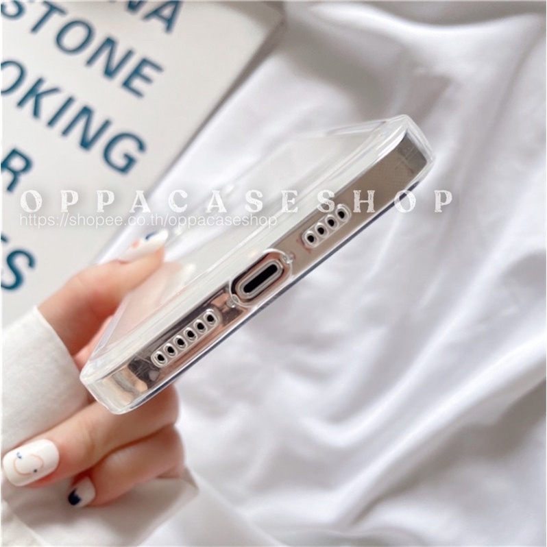Silicone TPU Space clear case เคสใสคลุมเลนส์ เคสใสงานดี เคสใส เคสสำหรับ ...