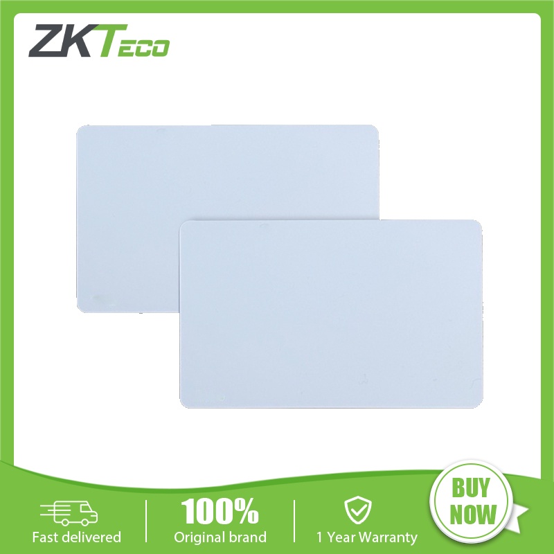 ZKTeco บัตรคีย์การ์ด 13.56Mhz Mifare card S50 RFID Card แบบอ่านอย่าง ...