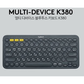 Logitech Genuine K380 Bluetooth Keyboard Korean English Layout (Pink ...