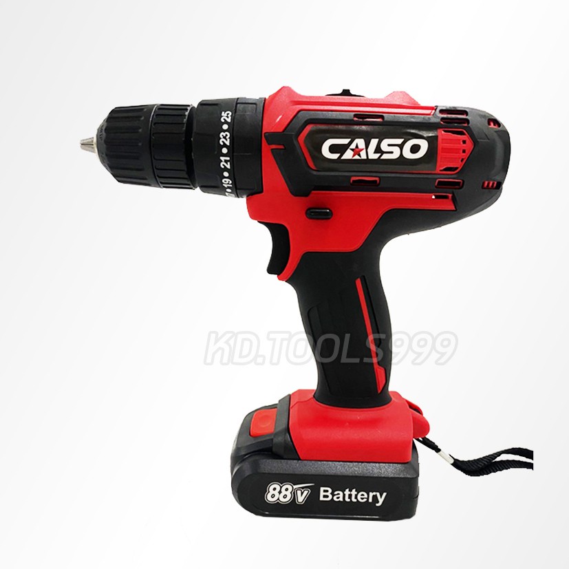 พร้อมส่ง ♧สว่านแบตสว่านไร้สายสว่าน3ระบบCALSO 88Vแบต2ก้อนพร้อมสายชาร์จ เจาะเหล็ก, เจาะไม้, เจาะ ...