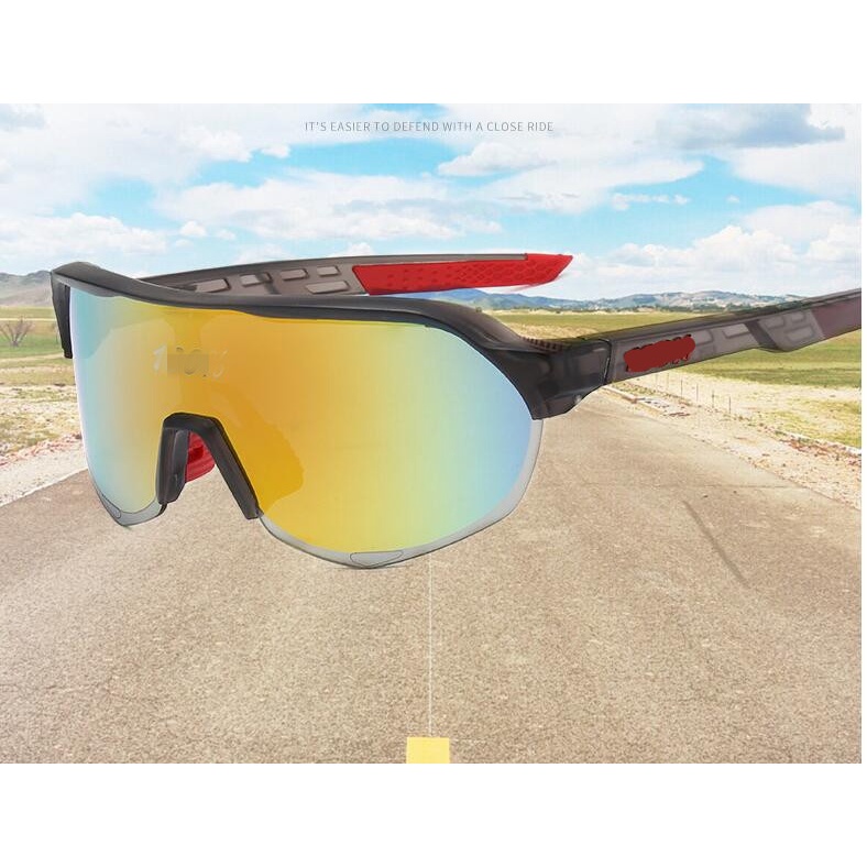 2021 New100 Uv400 Men Women Sunglasses Anti Glare Riding Cycling